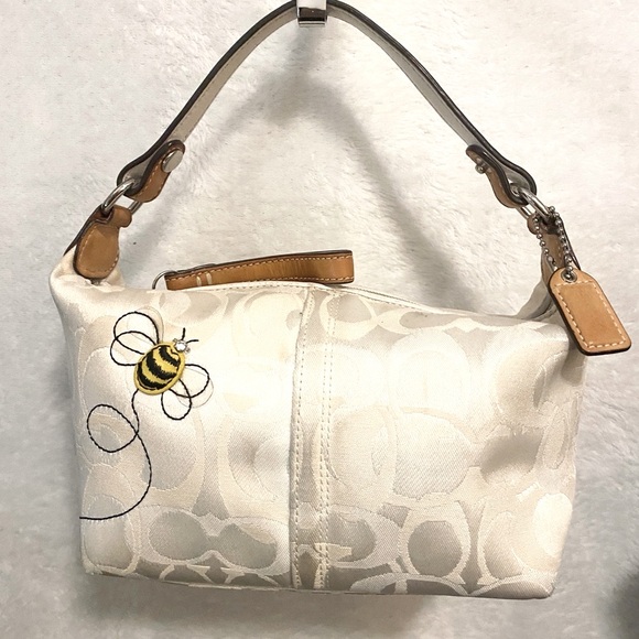 Coach | Bags | Rare Coach Bee Signature Mini Shoulder Bag | Poshmark